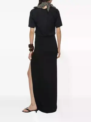 TOTEME Scoop-neck T-shirt - Black