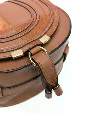 Chloé Small Marcie Crossbody Bag - Brown