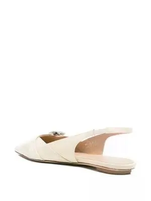 STUART WEITZMAN Georgie Slingback Flat Pumps