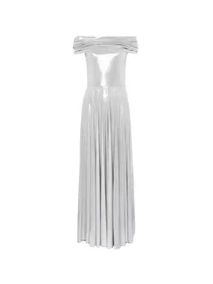 Norma Kamali Metallic Evening Dresses