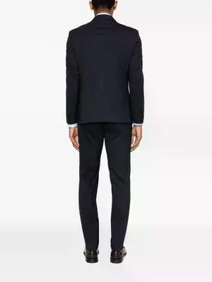 MANUEL RITZ Double-breasted Suits - Blue