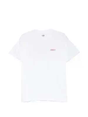 Obey Logo-detail T-shirt