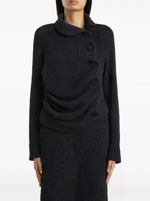 Khaite Buttoned Cardigan