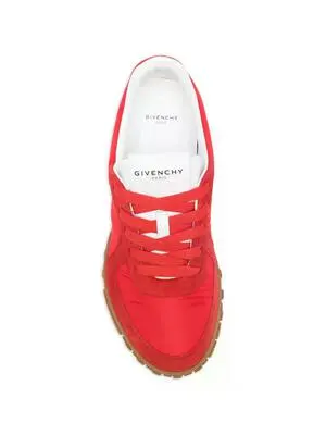 Givenchy Glide Panelled Sneakers - Red