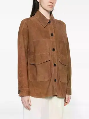 ARMA Kaylee Suede Jacket - Brown