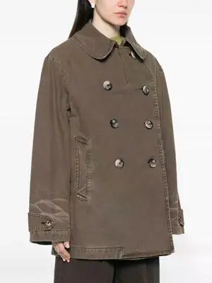 6397 Collared Double-breasted Jacket