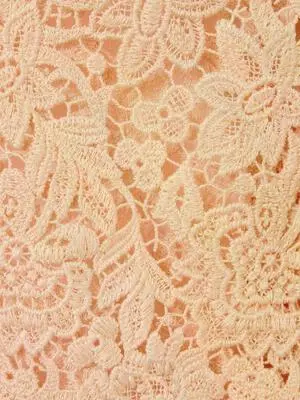 La DoubleJ Spotlight Macramé Top - Orange