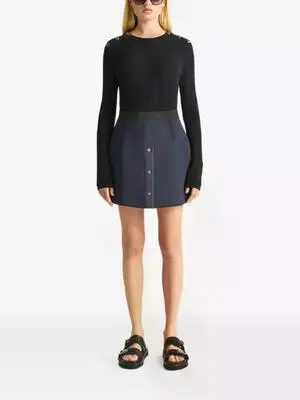 Fusalp Ribbed Knit Sweater - Black