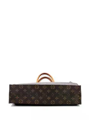 LOUIS VUITTON Vintage Sac Plat Tote Bag Monogram Canvas - Brown