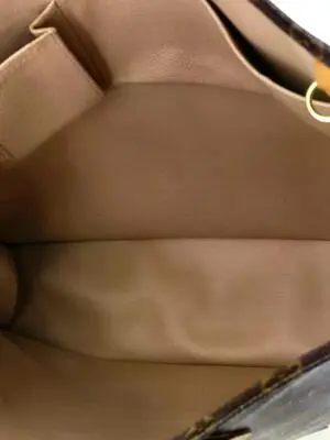 LOUIS VUITTON Vintage Sac Plat Tote Bag Monogram Canvas - Brown