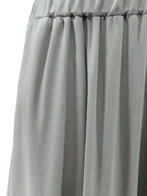 ALYSI Silk Palazzo Trousers