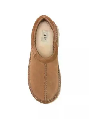 UGG Tasman Lug Topstitching Loafers - Brown