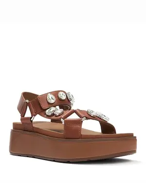 Fitflop Gen-ff Max Ultra Leather Platform Sandals