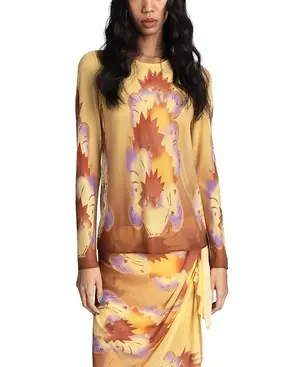 Anna Sui Long Sleeve Blouses