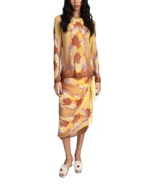 Anna Sui Sunburst Mesh Top