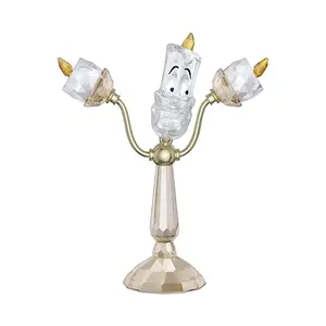 SWAROVSKI Beauty And The Beast Collection Lumiere Crystal Figurine - White