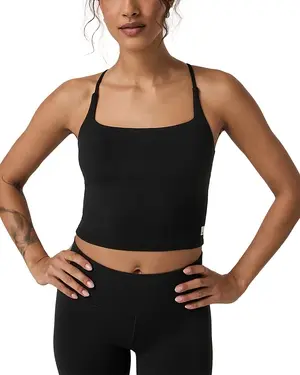 Women's workout tank tops with built-in bra