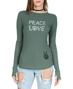 Lauren Moshi Mckinley Peace Combo Top