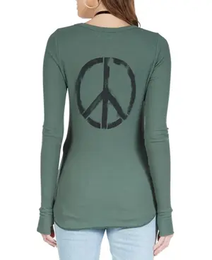 Lauren Moshi Mckinley Peace Combo Top