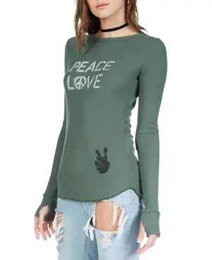 Lauren Moshi Mckinley Peace Combo Top