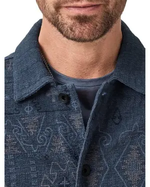 John Varvatos Sheridan Embroidered Jacket