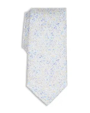 Thomas Pink Classic Floral Neck Tie - Ecru