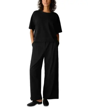 Eileen Fisher Crewneck Tee - Black