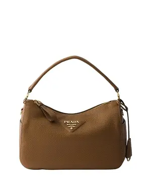 Prada Small Leather Handbag - Brown