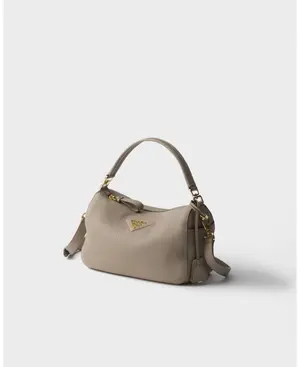 Prada Small Leather Bag - Grey