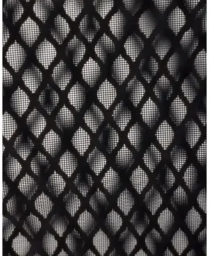 Prada Re-edition 2005 Mesh And Brushed Leather Bag - Black