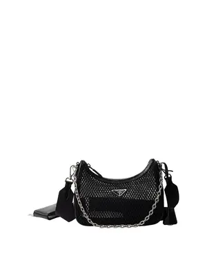 Prada Mesh Shoulder Bags