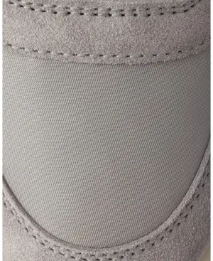 Prada Downtown Re-nylon And Suede Sneakers - Grey