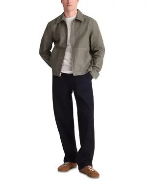 Madewell Service Jacket In Reverse Sateen