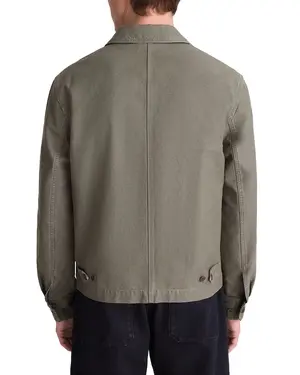 Madewell Service Jacket In Reverse Sateen