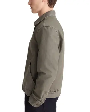 Madewell Service Jacket In Reverse Sateen