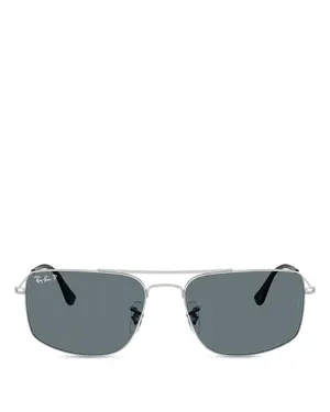 Ray-ban Explorer 3 Square Sunglasses - Silver