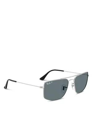 Ray-ban Explorer 3 Square Sunglasses - Silver