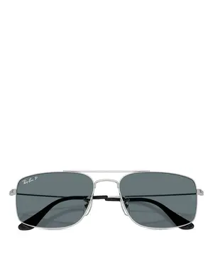 Ray-ban Explorer 3 Square Sunglasses - Silver