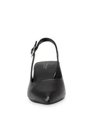 VAGABOND SHOEMAKERS Marta Leather Slingback Pumps - Black
