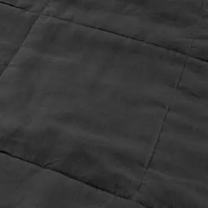 HAMAM Wrinkle Washed Linen Quilted Bedspread, King - Stone