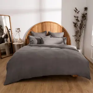 HAMAM Helios Duvet Cover, King - Graystone