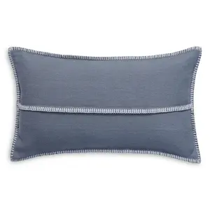 HAMAM Lino Stitched Decorative Pillowcase, 12 X 20 - Dusk