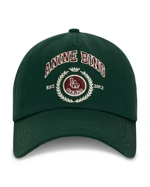 ANINE BING Jeremy Baseball Cap - Green