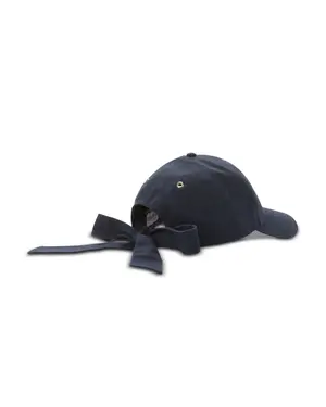 Moncler Back Tie Baseball Cap - Blue