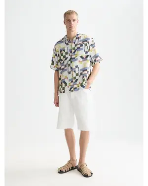 Scotch & Soda Relaxed Abstract Shirt