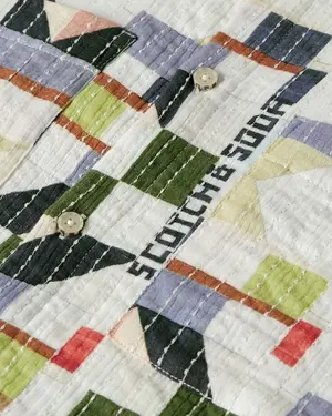 Scotch & Soda Relaxed Abstract Shirt