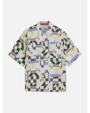 Scotch & Soda Relaxed Abstract Shirt