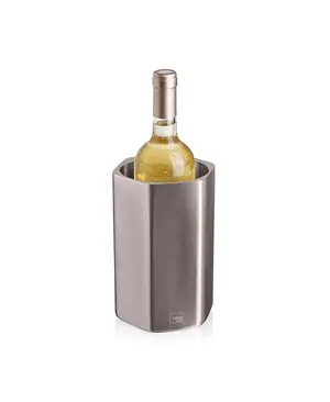 VACU VIN Stainless Steel Hive Wine Cooler - Silver