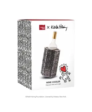 VACU VIN Keith Haring Stainless Steel Hive Wine Cooler