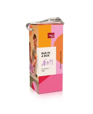VACU VIN Bar In A Box Cocktail Set, 7 Piece